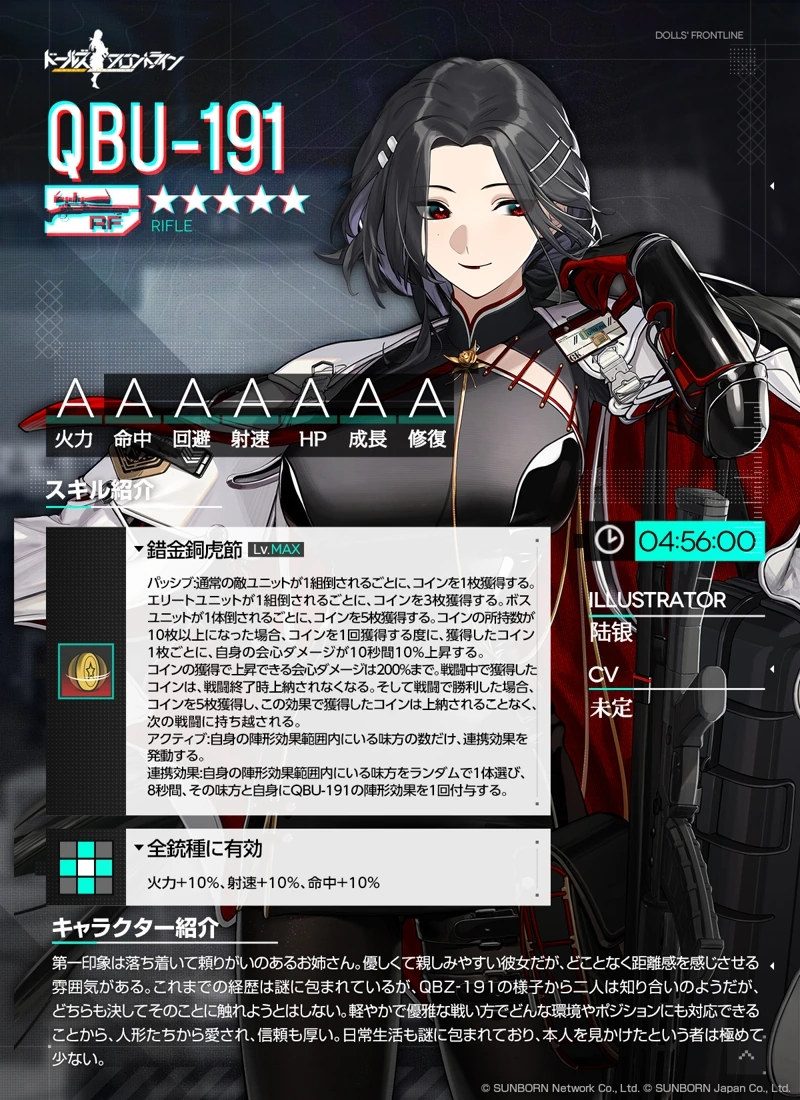 QBU-191 - ドールズフロントライン(ドルフロ)【少女前線】 Wiki*