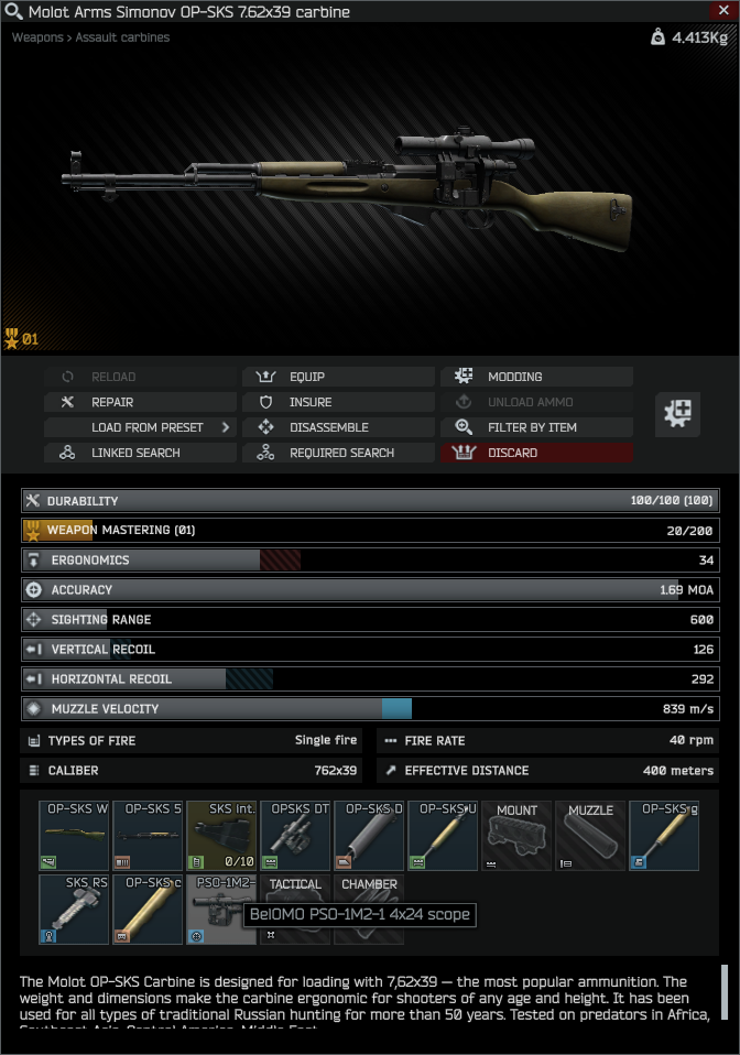 *BelOMO PSO-1M2-1 4x24 scope - Escape from Tarkov Wiki*