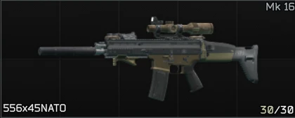 FN SCAR-L 5.56x45 assault rifle (FDE) / 日本語名称無し（英名称と同じ） - Escape from Tarkov Wiki*