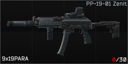 PP-19-01 "Vityaz" 9x19 submachine gun / PP-19-01 "ヴィチャズ" 9x19 サブマシンガン - Escape from Tarkov Wiki*