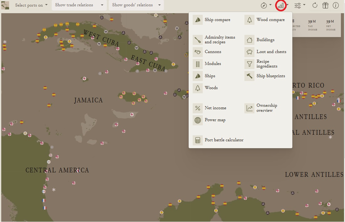 na-mapの使い方 - Naval Action caribbean Server JPN Wiki*